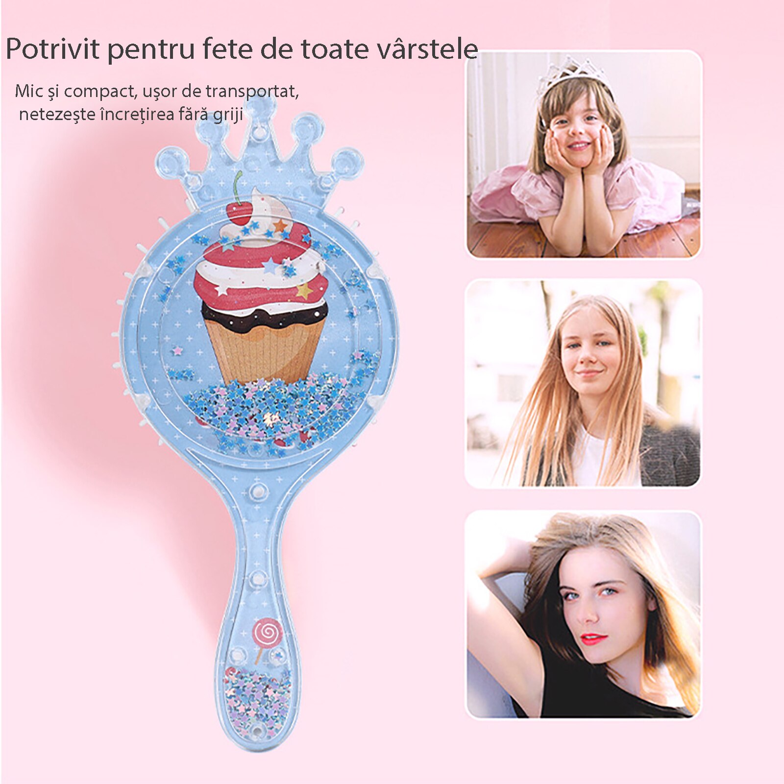 Perie pentru descurcarea parului, POMAMZ, pentru pieptanat si ...