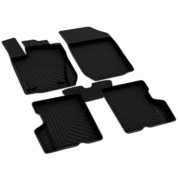 Set 5 covorase 4D Premium din cauciuc cu margine inaltata pentru Dacia Duster II 4x4 (2018 ...