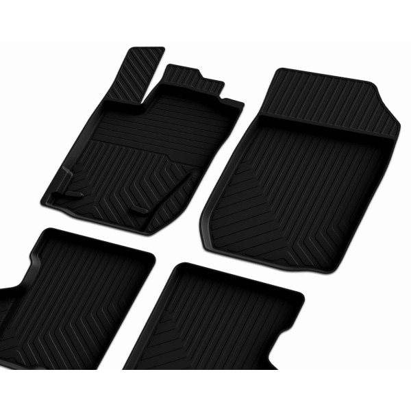 Set 5 covorase 4D Premium din cauciuc cu margine inaltata pentru Dacia Duster II 4x4 (2018 ...