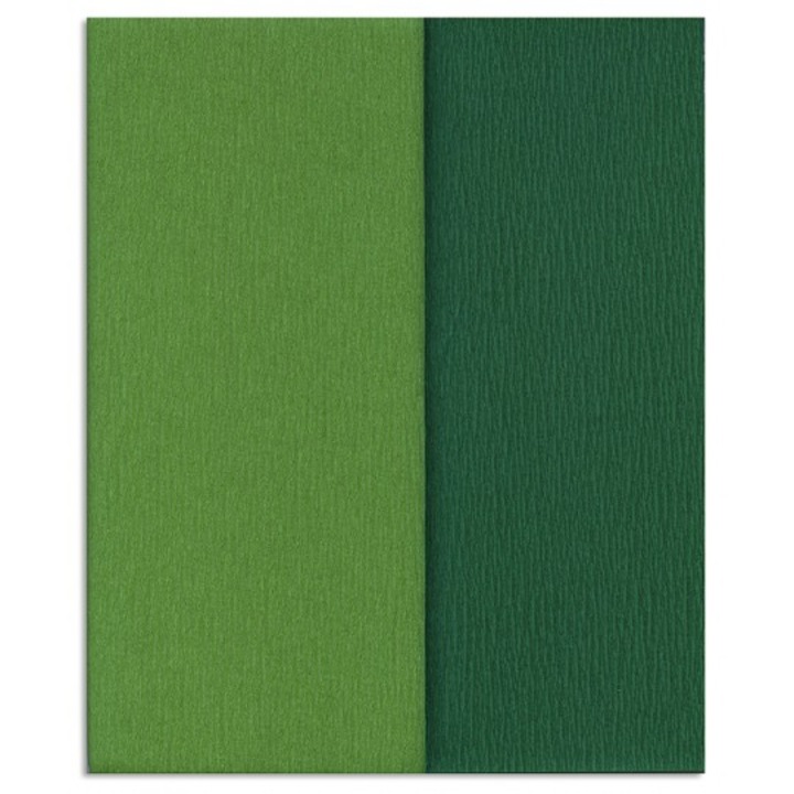 Hartie creponata Gloria Doublette verdes-verde muschi, cod 3340 AFO ...