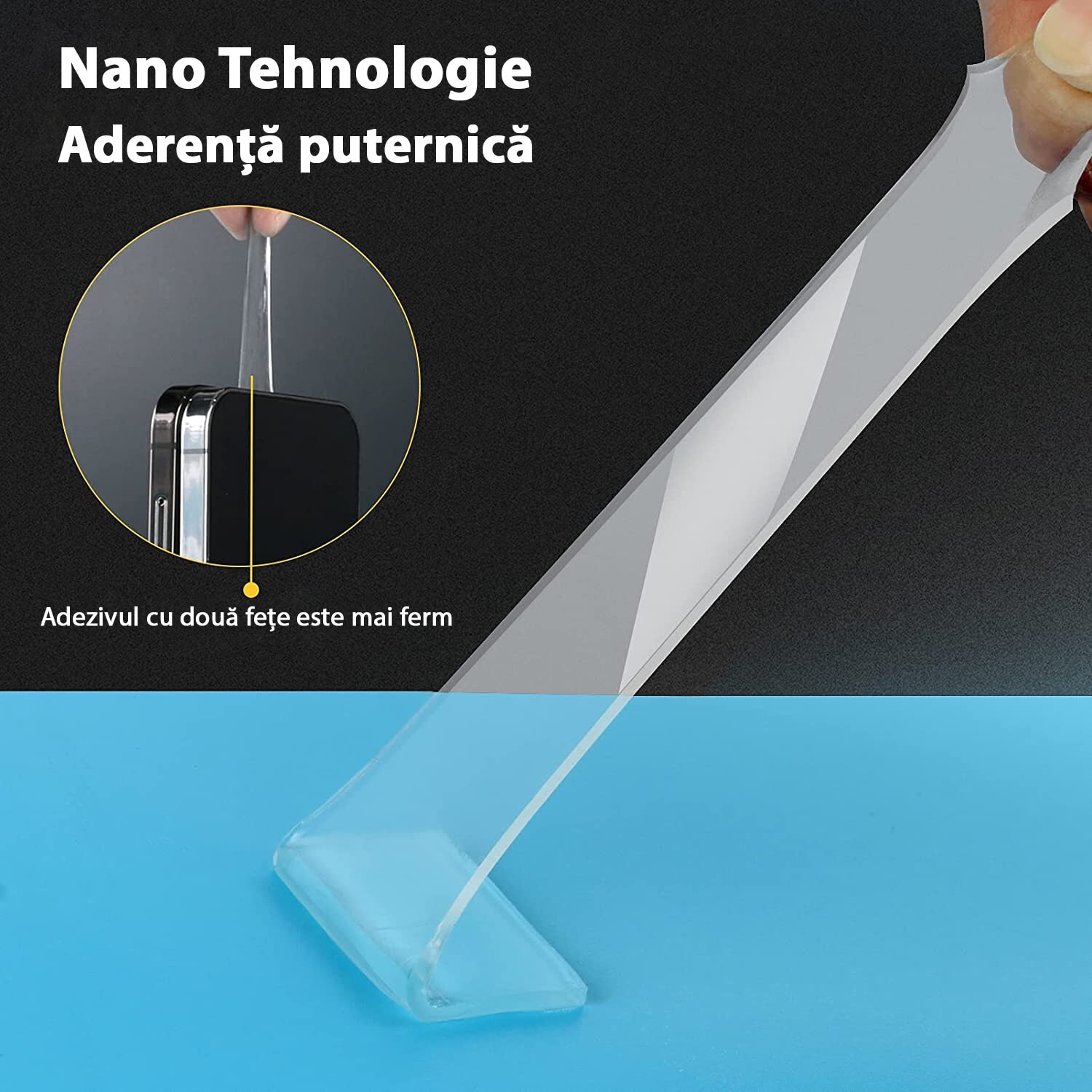 Banda Dublu Adeziva GREATON, O Solutie Eficienta, Fara Pete ...