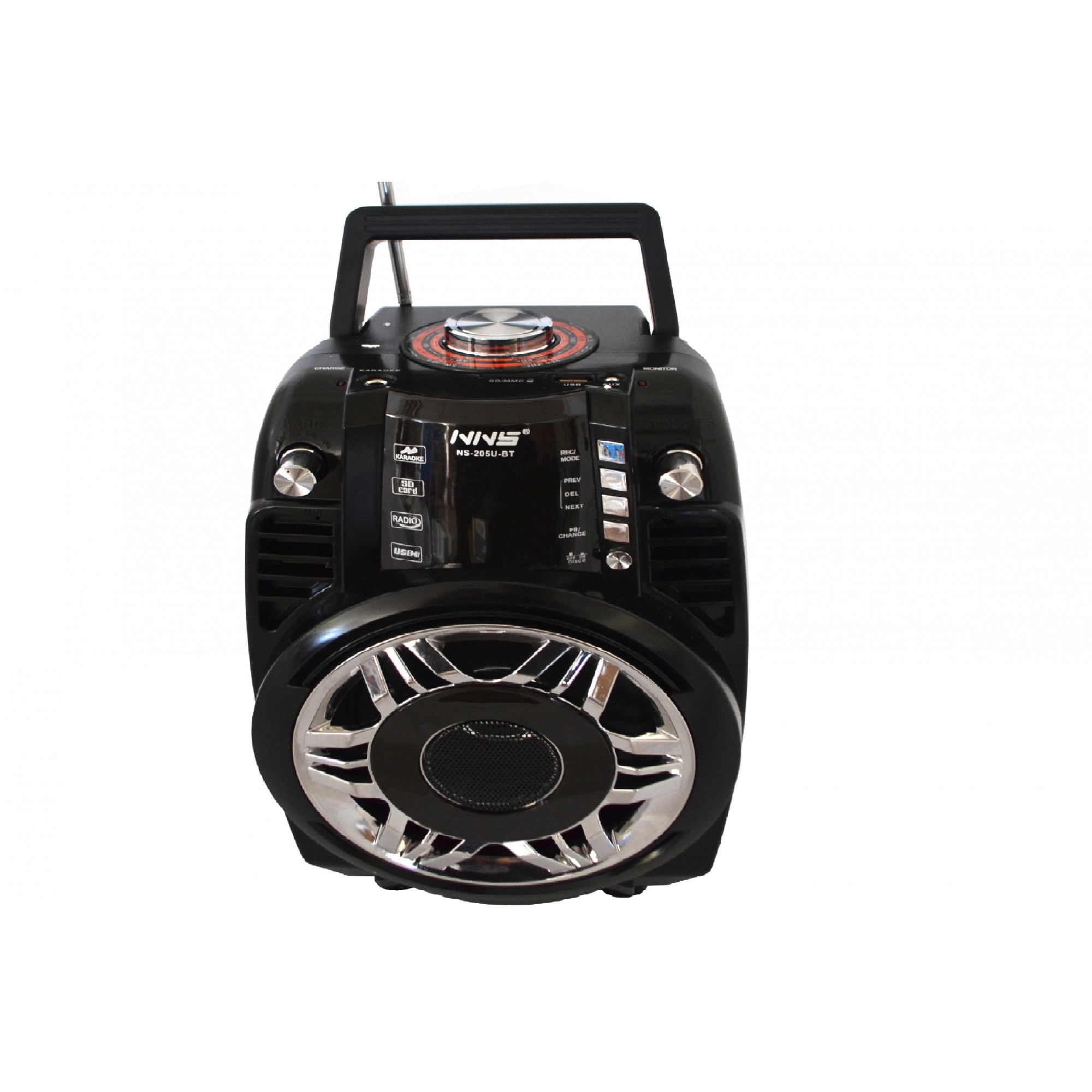 Boxa Bluetooth NS-205U-BT, 20W, USB, SD card, microfon, radio FM/AM/SW1 ...