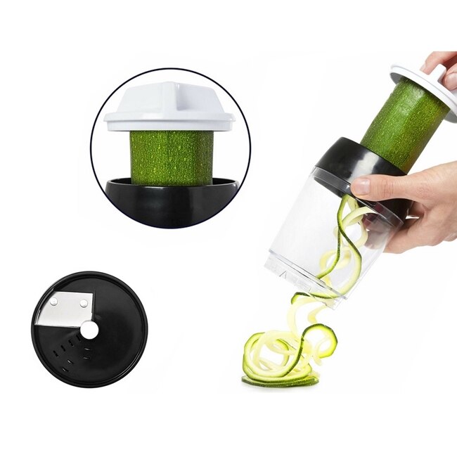 Tocator manual fructe si legume CLASStitude, spiralizator, feliator ...