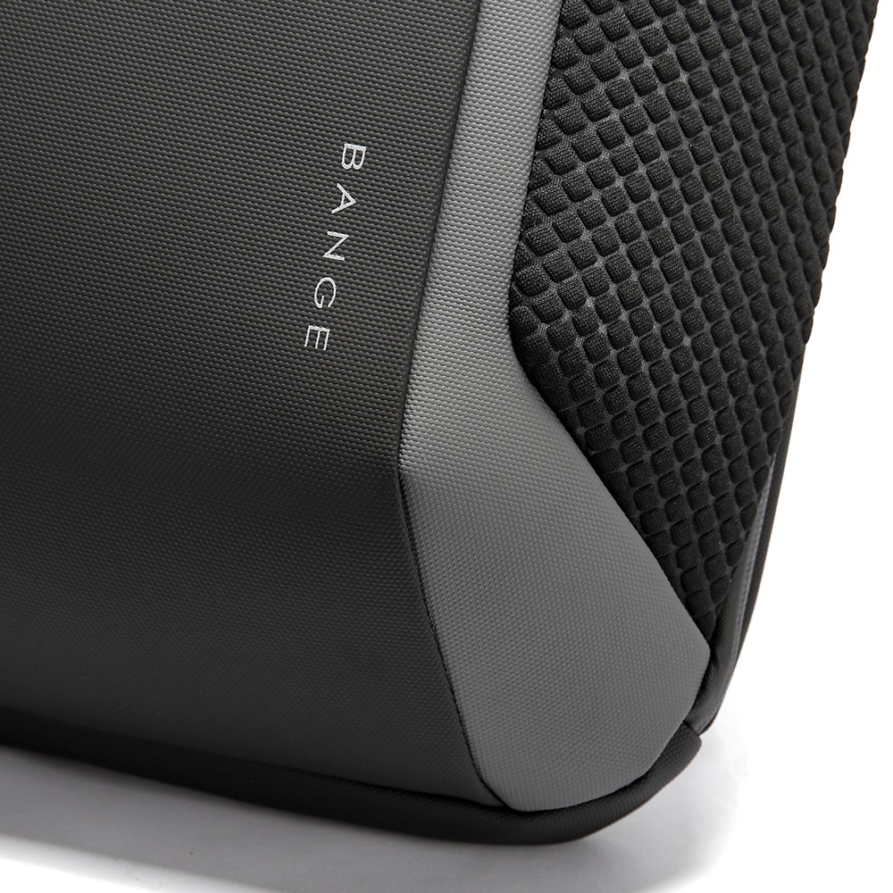 Унисекс раница за лаптоп, 15,6 инча водоустойчива, BANGE BG7710GY Сива ...