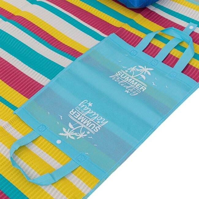 Rogojina de dormit cu perna si geanta de transport incorporata ...