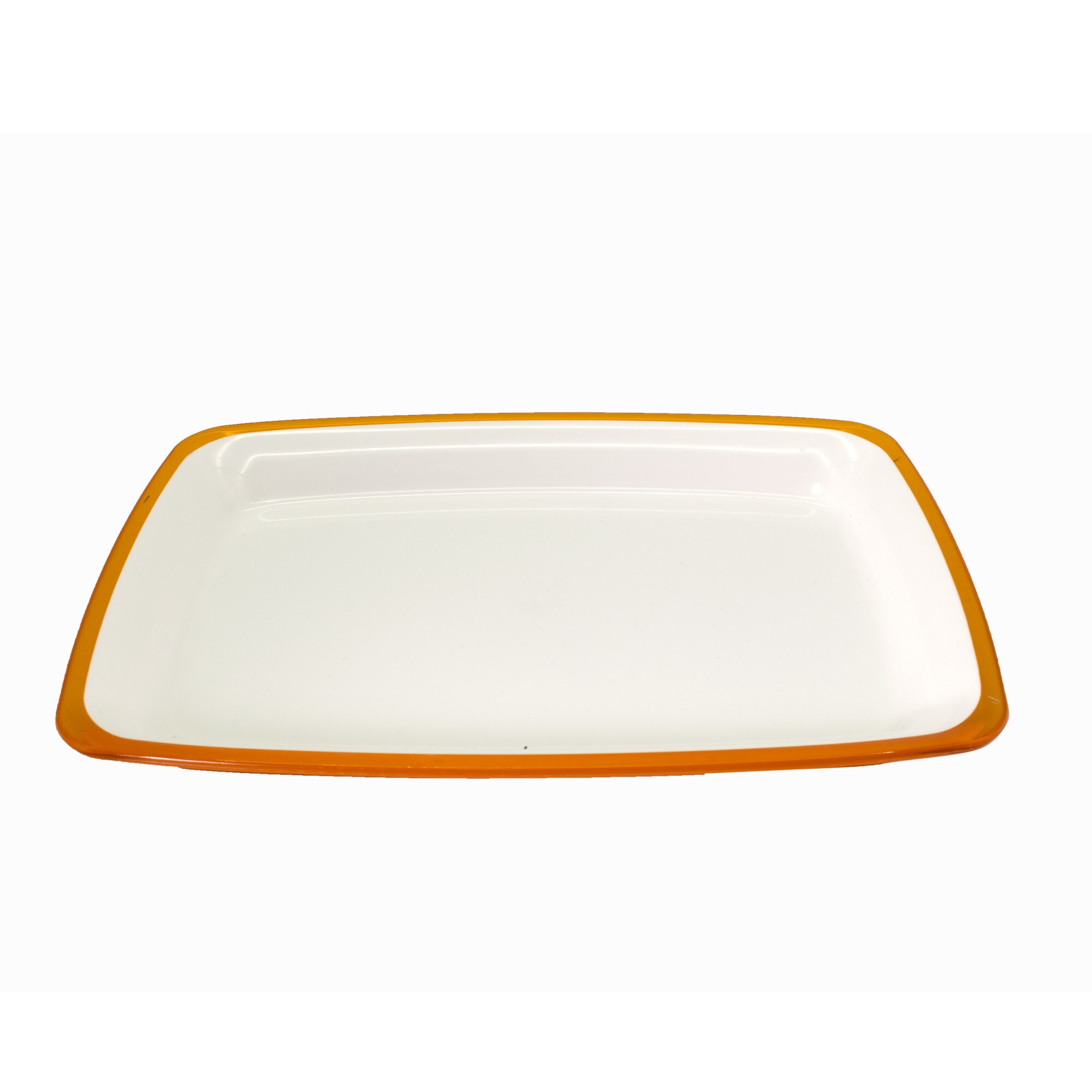 Platou plastic pentru servire, Adamo, portocaliu, 44457 - eMAG.ro