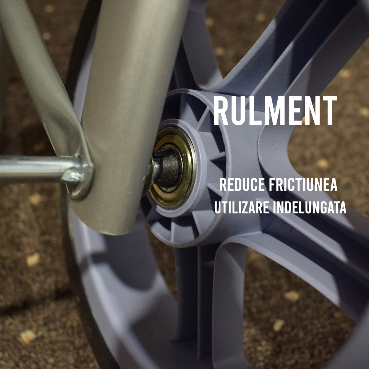 Carucior de piata pliabil, cadru din aluminiu, Naimeed D4949, 2 roti ...