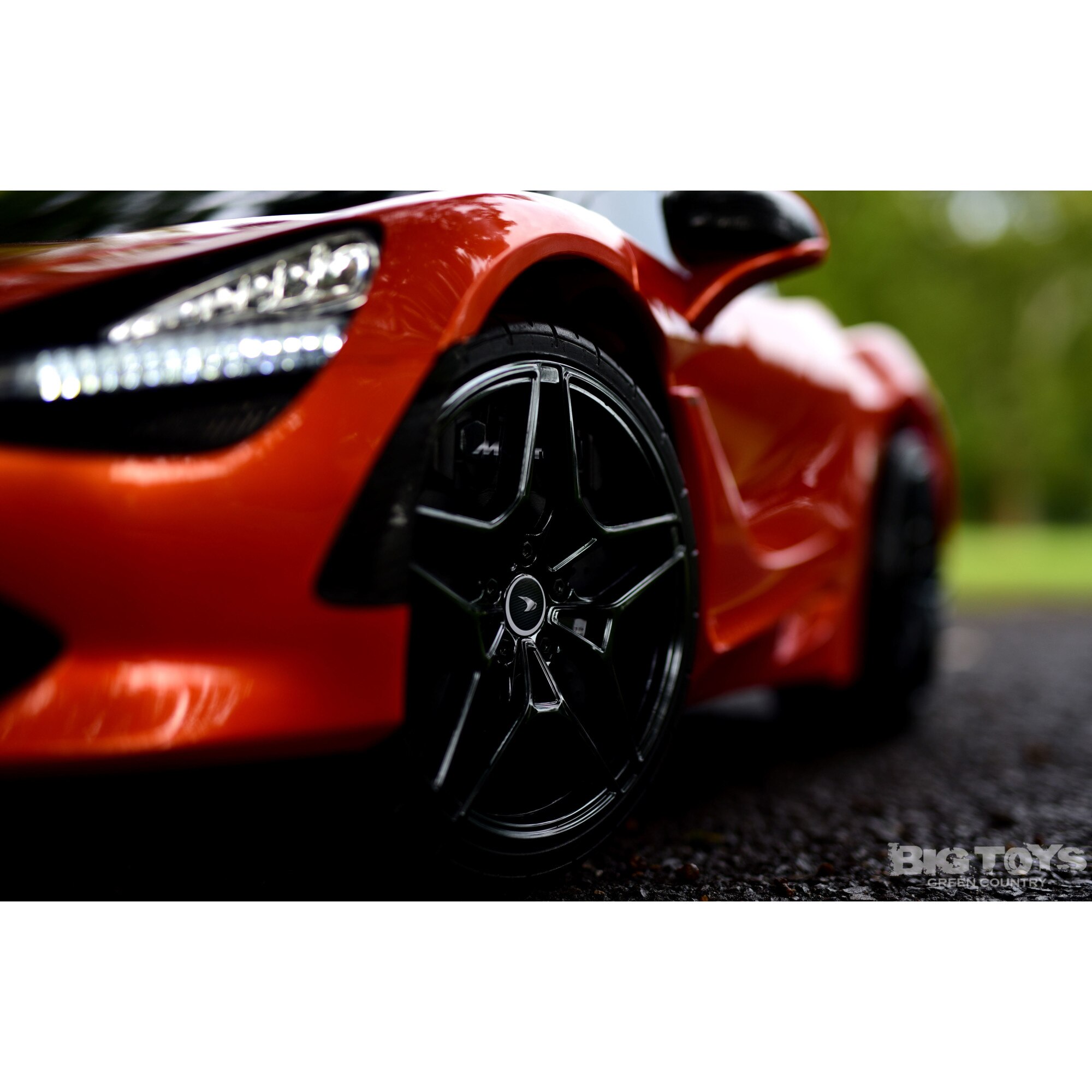 Masina electrica copii Manini Mclaren 720S, roti EVA, scaun piele ...