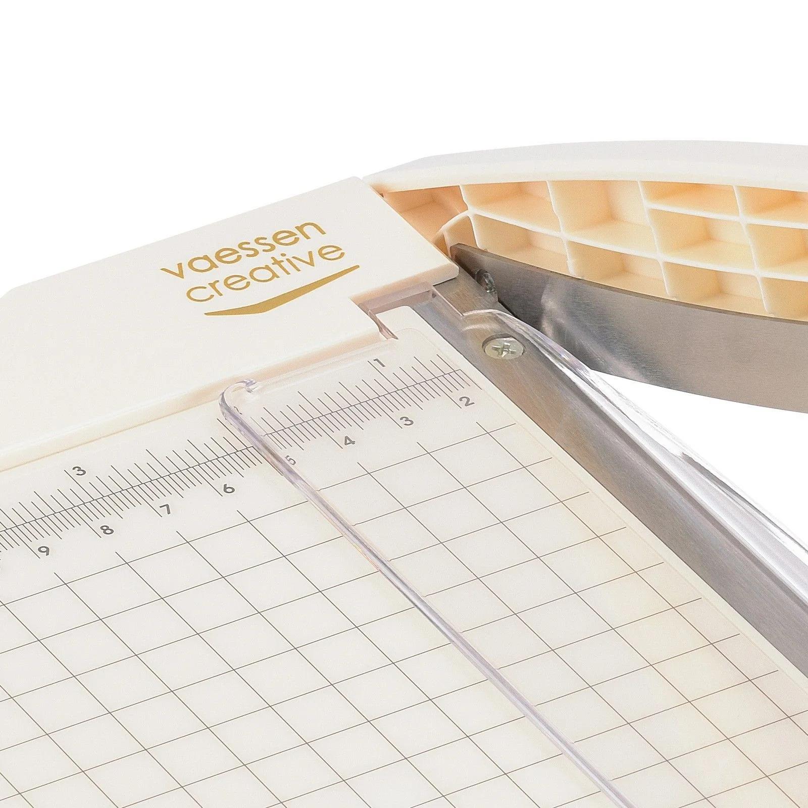 Ghilotina 21,6 cm, pentru taiat hartie, carton, pluta, fetru, vinyl ...