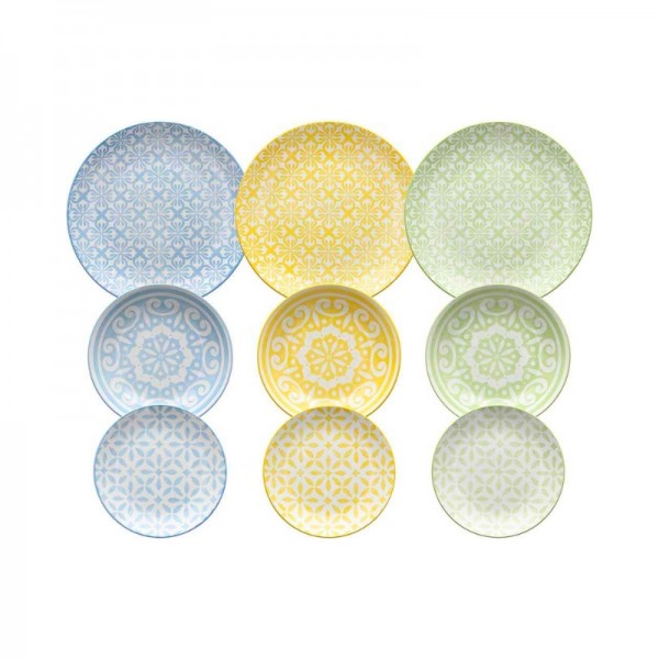 Set vesela pentru servire, Lipari, 18 piese - eMAG.ro