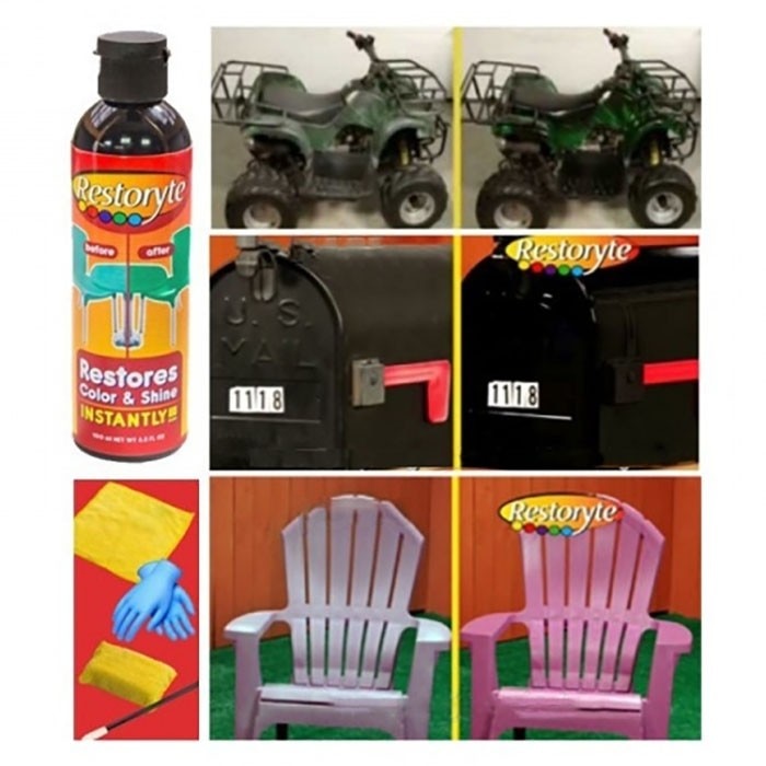 Lichid pentru lustruit si redarea culorii, Restoryte, set restaurare ...
