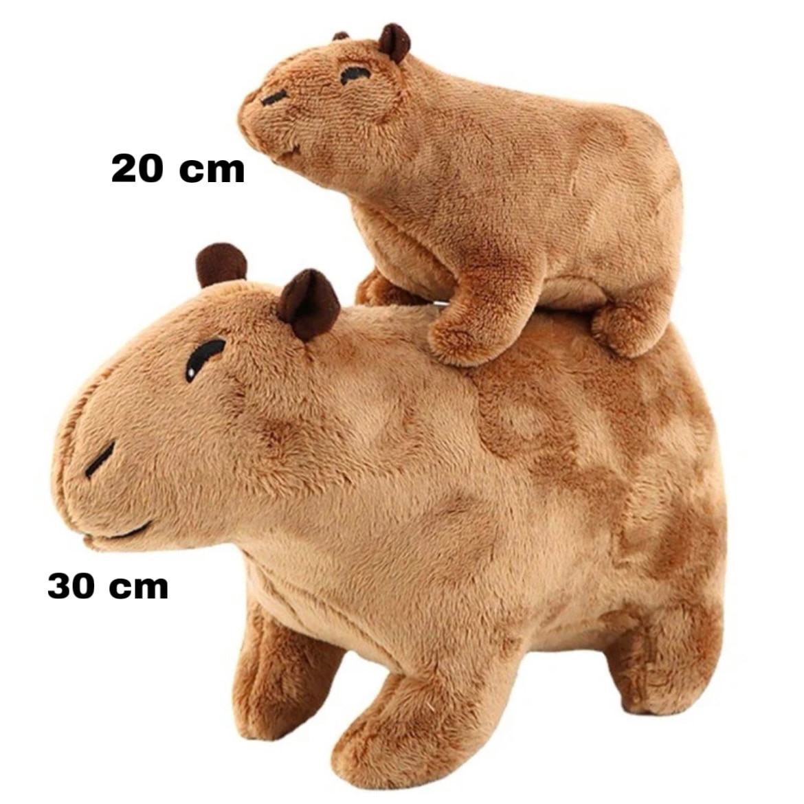Jucarie de plus Capybara mare, 30 cm, maro - eMAG.ro