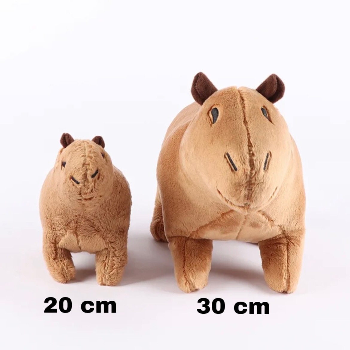 Jucarie de plus Capybara mare, 30 cm, maro - eMAG.ro