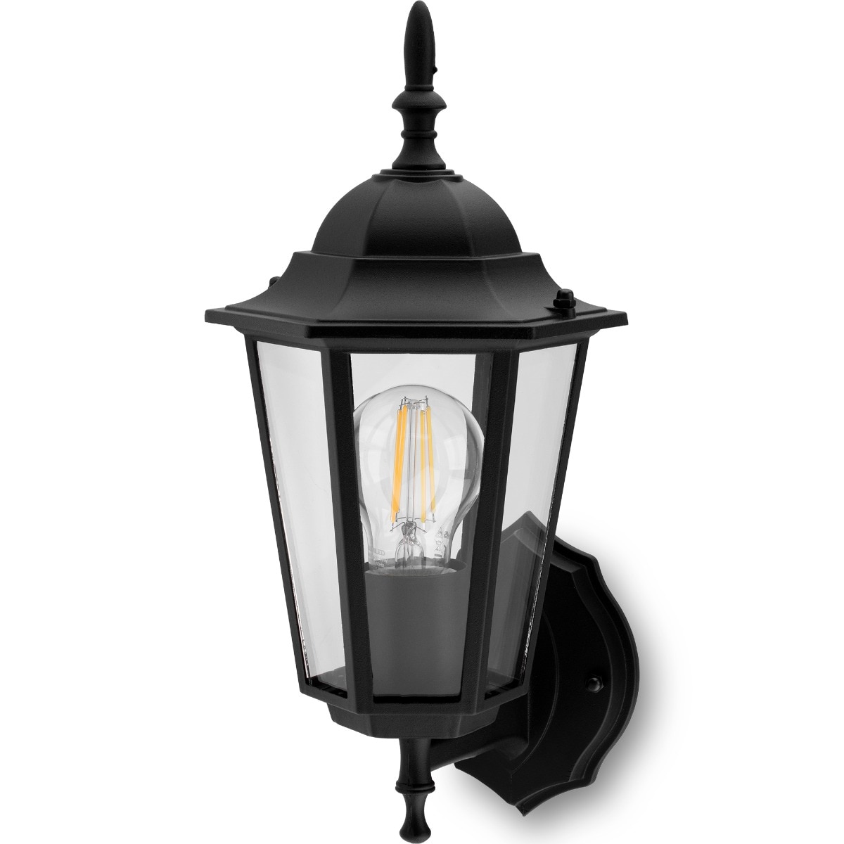 Aplica LED de gradina, lampa de fatada, BELLIS, exterior, E27, Lanterna ...
