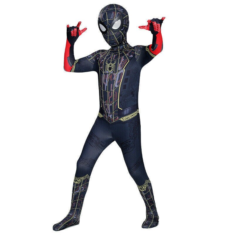 Costum carnaval Cosplay Spider-Man copii, Party Chili®, Heroes ...