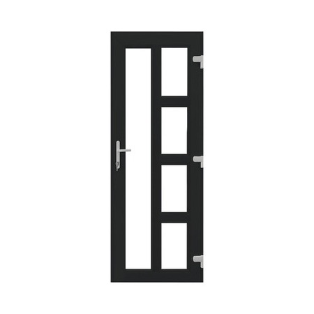 Usa Termopan Exterior 07 Gri Antracit 86x204 cm Stanga - eMAG.ro
