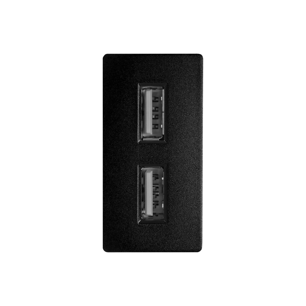 Modul Priza USB 2.4A 5V LUXION, Negru - eMAG.ro