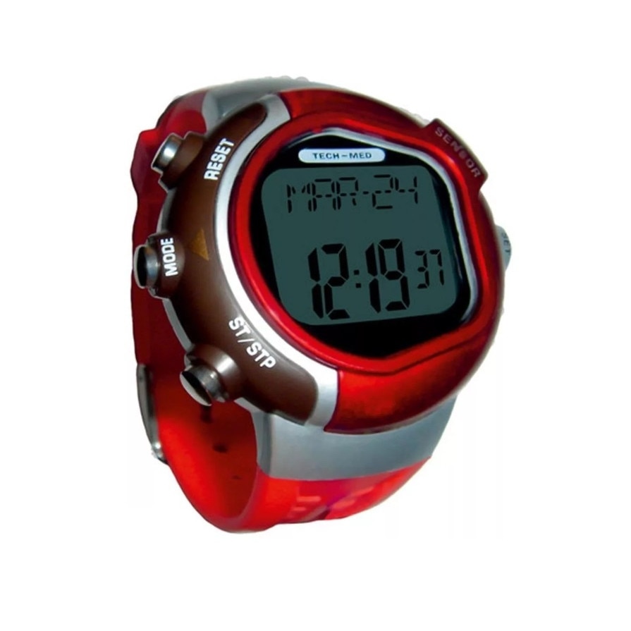 Monitor ritm cardiac, Tech-Med, Rosu - eMAG.ro