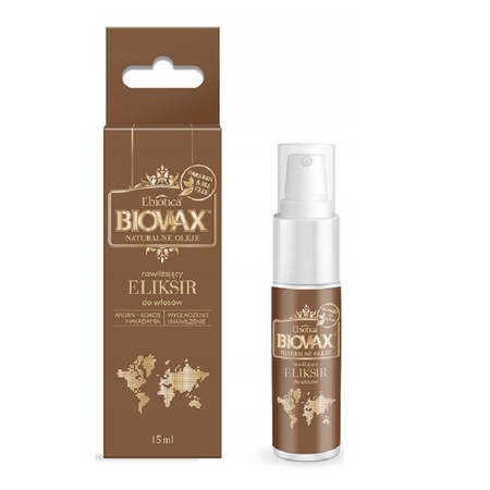 Ulei de par, L'Biotica, Biovax Elixir, 15ml - eMAG.ro