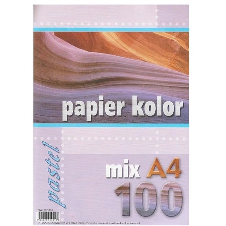 Hartie de copiere, Kreska, A4, 100 foi colorate, Multicolor - eMAG.ro