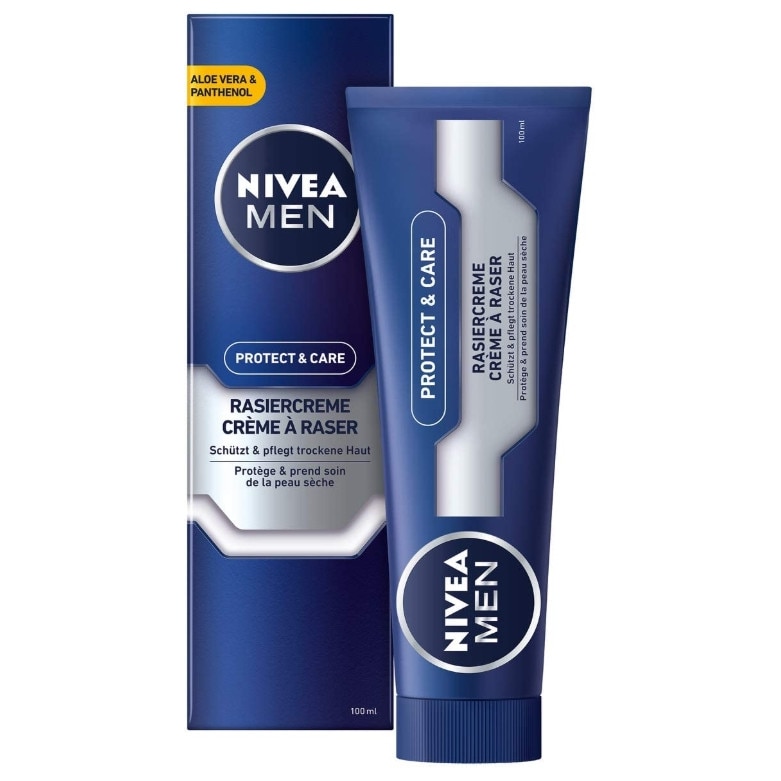 Crema de ras, Nivea Men, Protect & Care, 100 ml - eMAG.ro