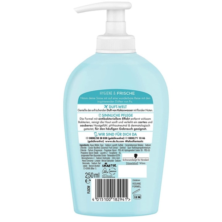 Sapun lichid, Fa, 250 ml - eMAG.ro