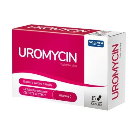 Supliment alimentar, Solinea, Uromicina, 15 capsule - eMAG.ro