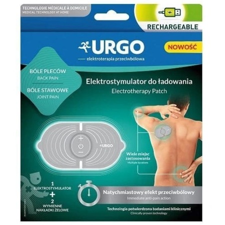 Electrostimulator reincarcabil, Urgo, 15 nivele, Multicolor - eMAG.ro