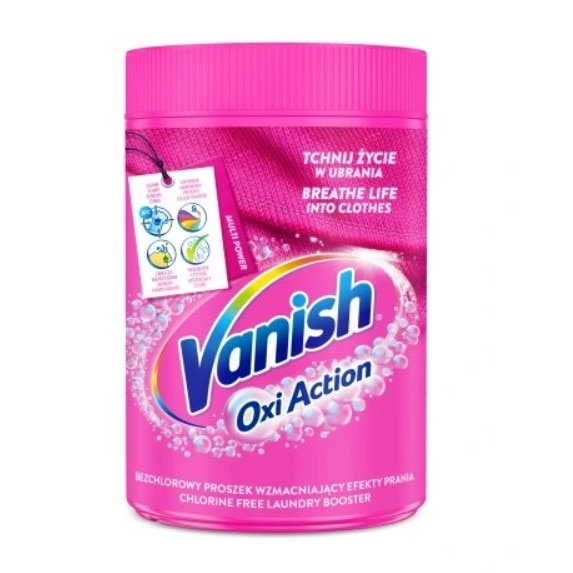 Pulbere indepartare pete, Vanish, Pentru tesaturi colorate, 500 g - eMAG.ro