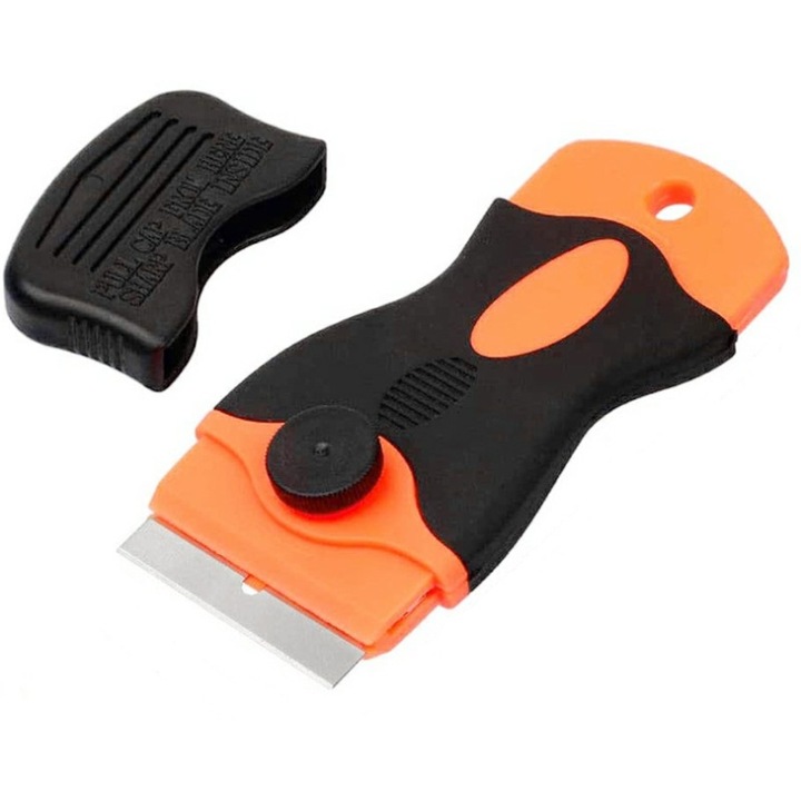 Mini racleta de precizie cu lama protejata, ideala pentru indepartarea ...