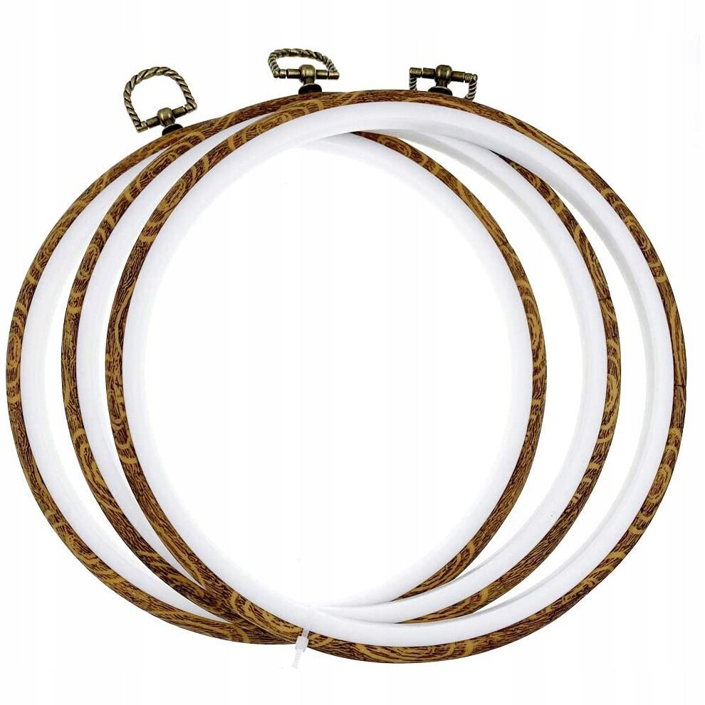 Tamburina de broderie, Craftec, 3 buc - eMAG.ro