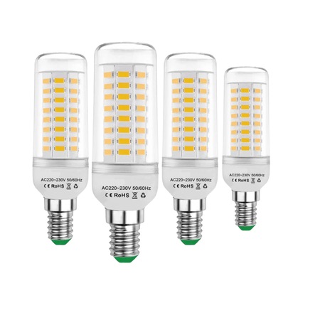 Set de 4 becuri LED E 14 Ksipze, 10 W, 800 lm, AC 220-230 V, 30 x 104 ...