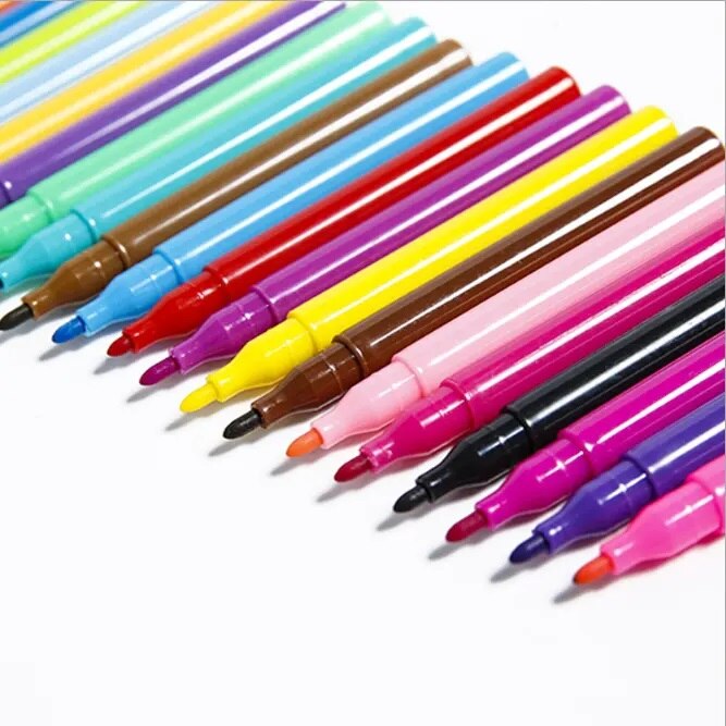 Set de pictura si desen pentru copii WePro Store, 208 piese, carioci, creioane colorate ...