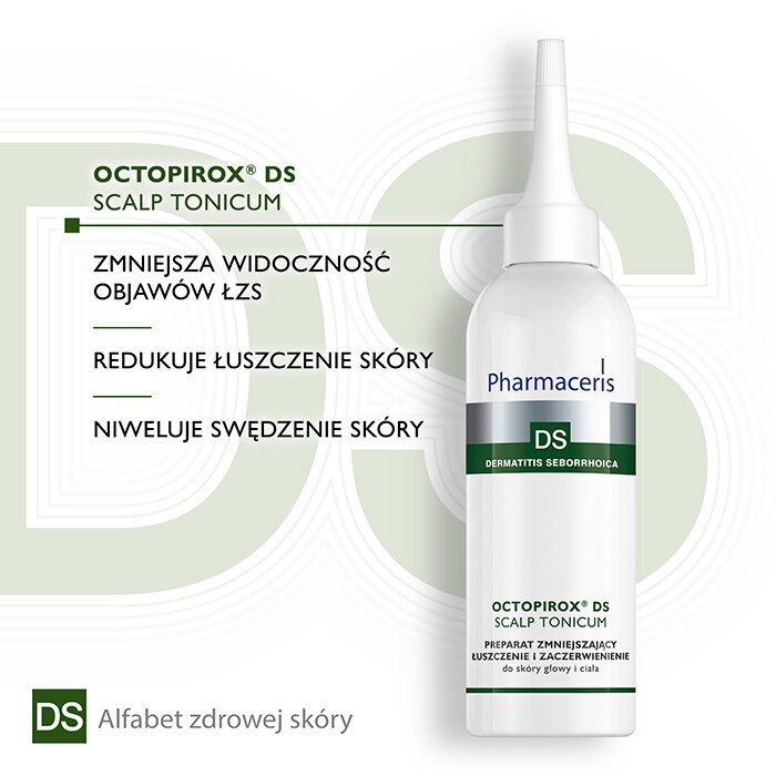 Fejbőr nyugtató tonik Octopirox DS Scalp Tonic, Pharmaceris ...