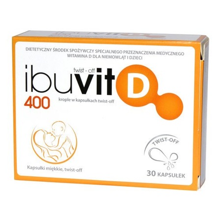 Supliment alimentar copii Ibuvit D 400 IU, Medana Pharma, 30 capsule ...