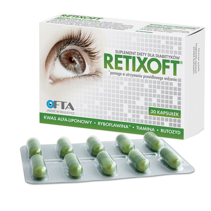 Хранителна добавка Retisoft, Verco, Xenico Pharma, 30 капсули - eMAG.bg