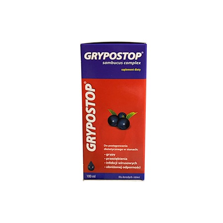 Sirop Grypostop Sambucus Complex, Nomino HealthCare, 100 ml - eMAG.ro