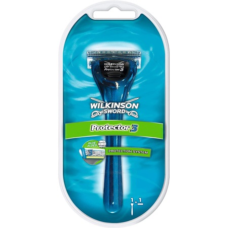 Мъжка самобръсначка Wilkinson Sword Protector 3 - eMAG.bg