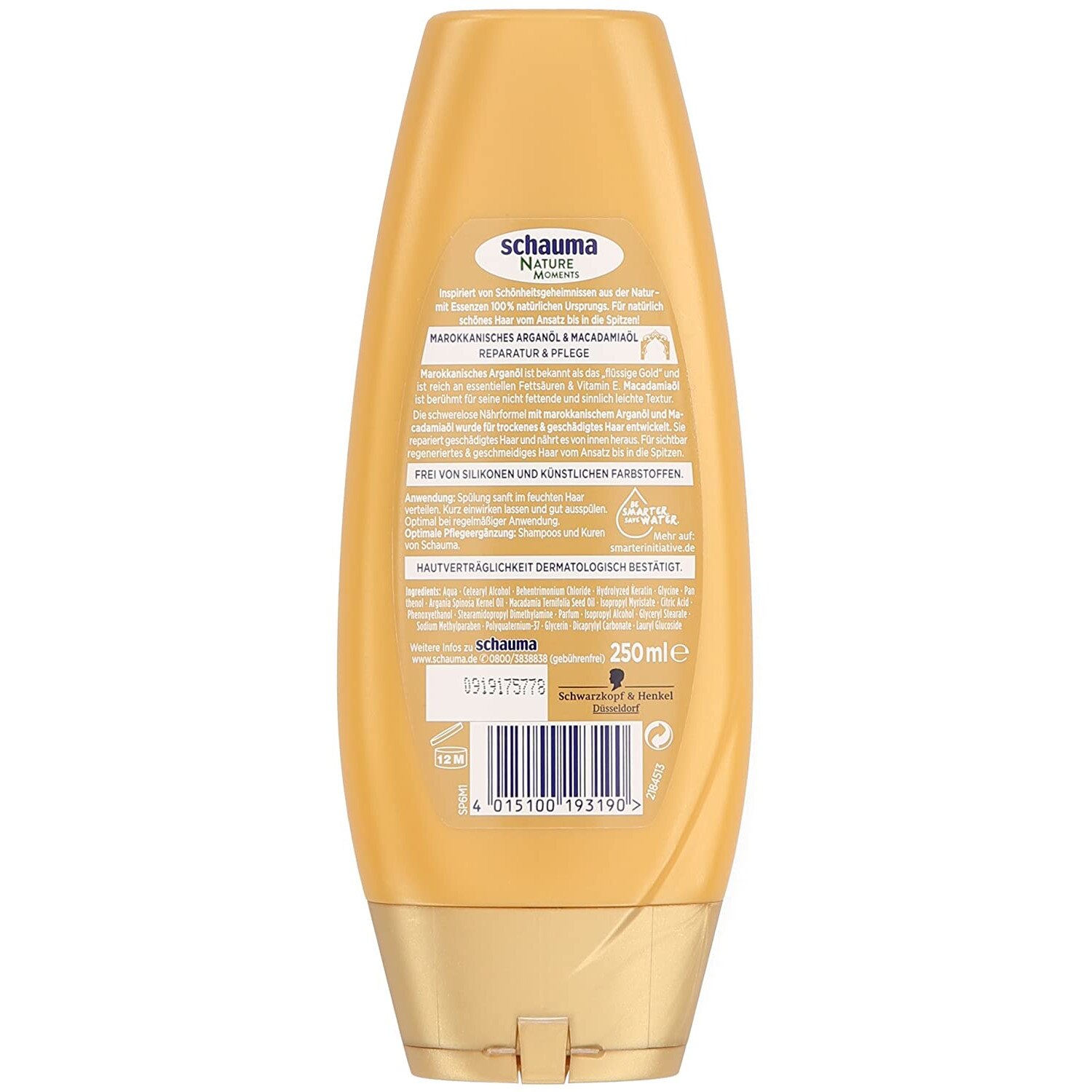 Balsam de par Schauma, Schwarzkopf, Cu ulei de argan marocan si ulei de ...