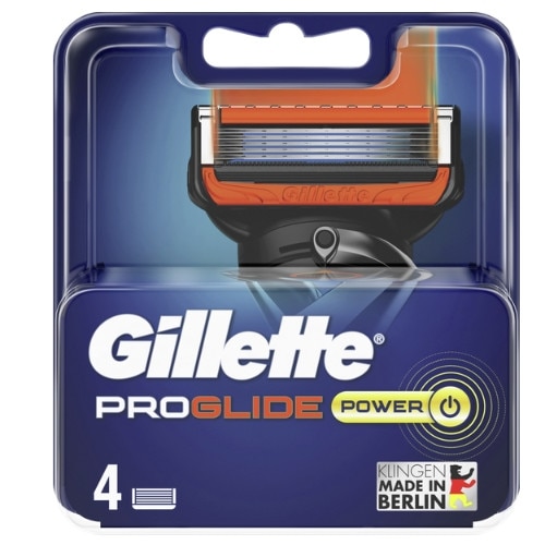 Gillette, Fusion 5, Proglide Power, rezerve de ras, 4 bucati - eMAG.ro