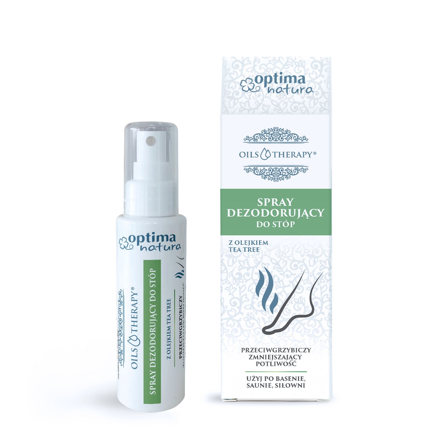 Spray deodorant pentru picioare, Optima Natura, 75 ml, 7024795 - eMAG.ro