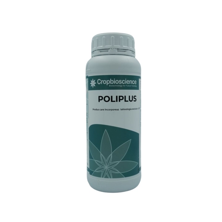 Biostimulator ecologic cu polifenoli si acid folic Poliplus, 1L - eMAG.ro