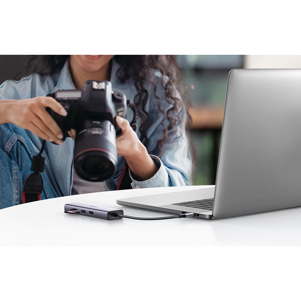 UGREEN USB-C notebook dokkoló szürke (90568) - eMAG.hu