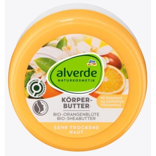 Unt de corp, Alverde, Floare de portocal, 200 ml - eMAG.ro