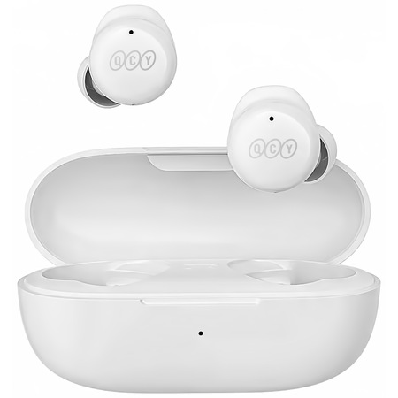 Casti Handsfree Bluetooth QCY T17, TWS, Alb - eMAG.ro