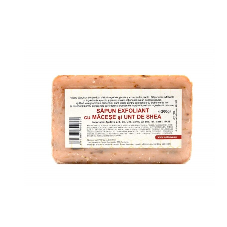 Sapun Exfoliant cu Macese si Unt de Shea 200g - eMAG.ro
