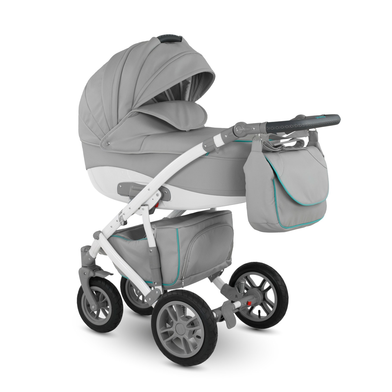 Carucior copii 3 in 1 Sirion Eco CAMARELO - eMAG.ro