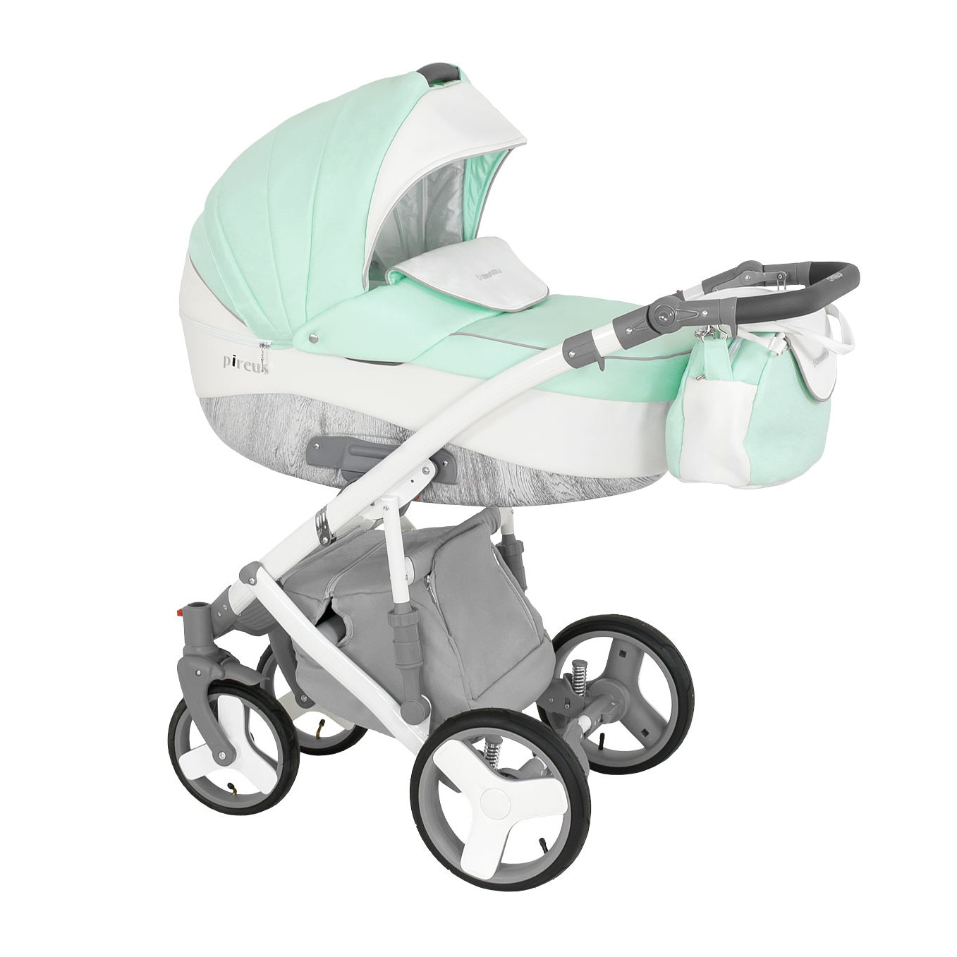 Carucior copii 3 in 1 Pireus CAMARELO - eMAG.ro