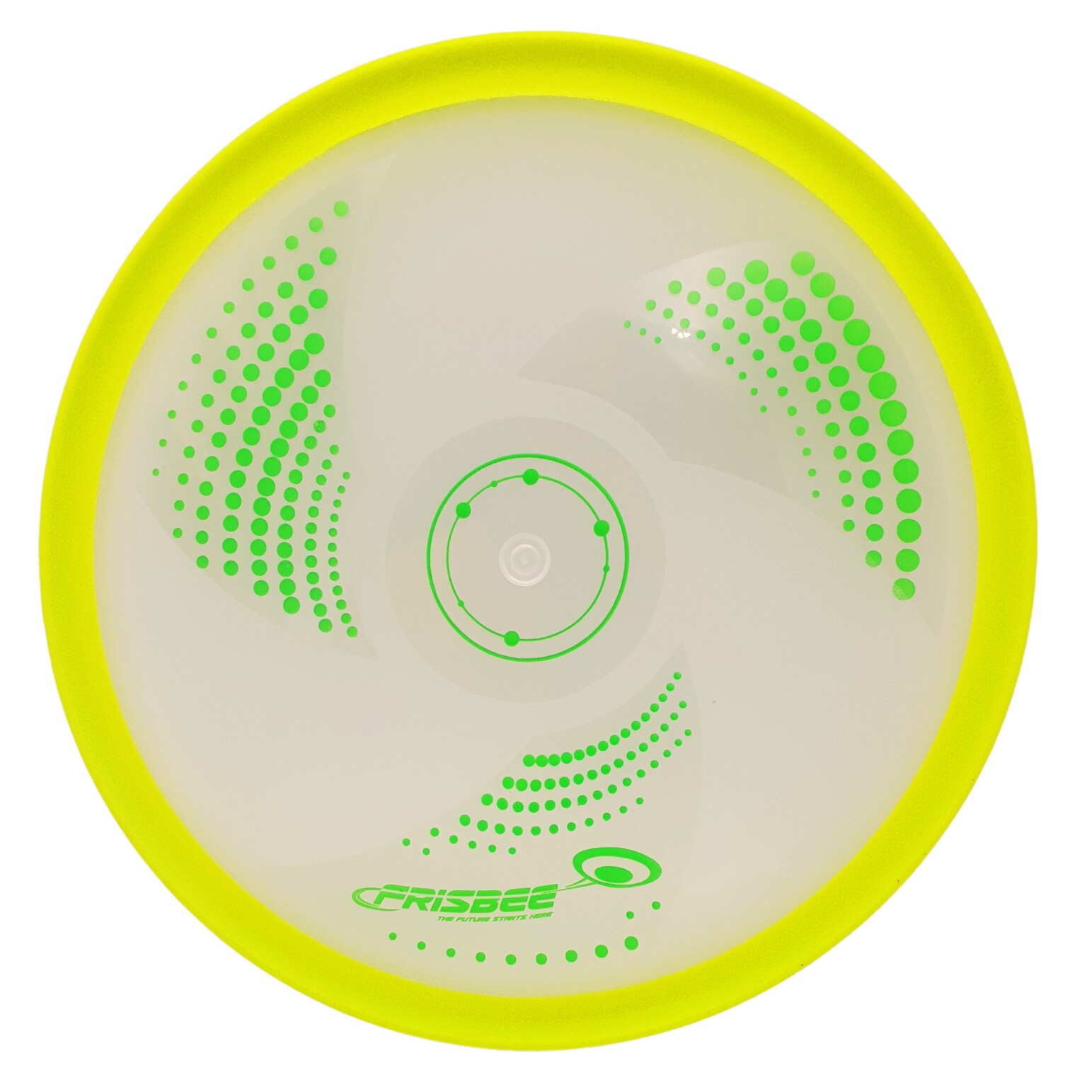 Disc Zburator Frisbee din Plastic, Diametru 20 Cm, Verde, + 3 Ani ...