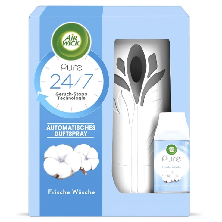 Odorizant camera, Air Wick, Aparat + rezerva, Parfum rufe proaspete ...